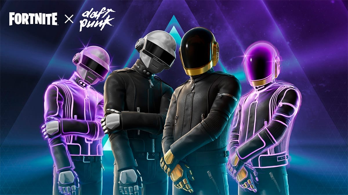 Daft Punk llega a Fortnite: skins, experiencia y más